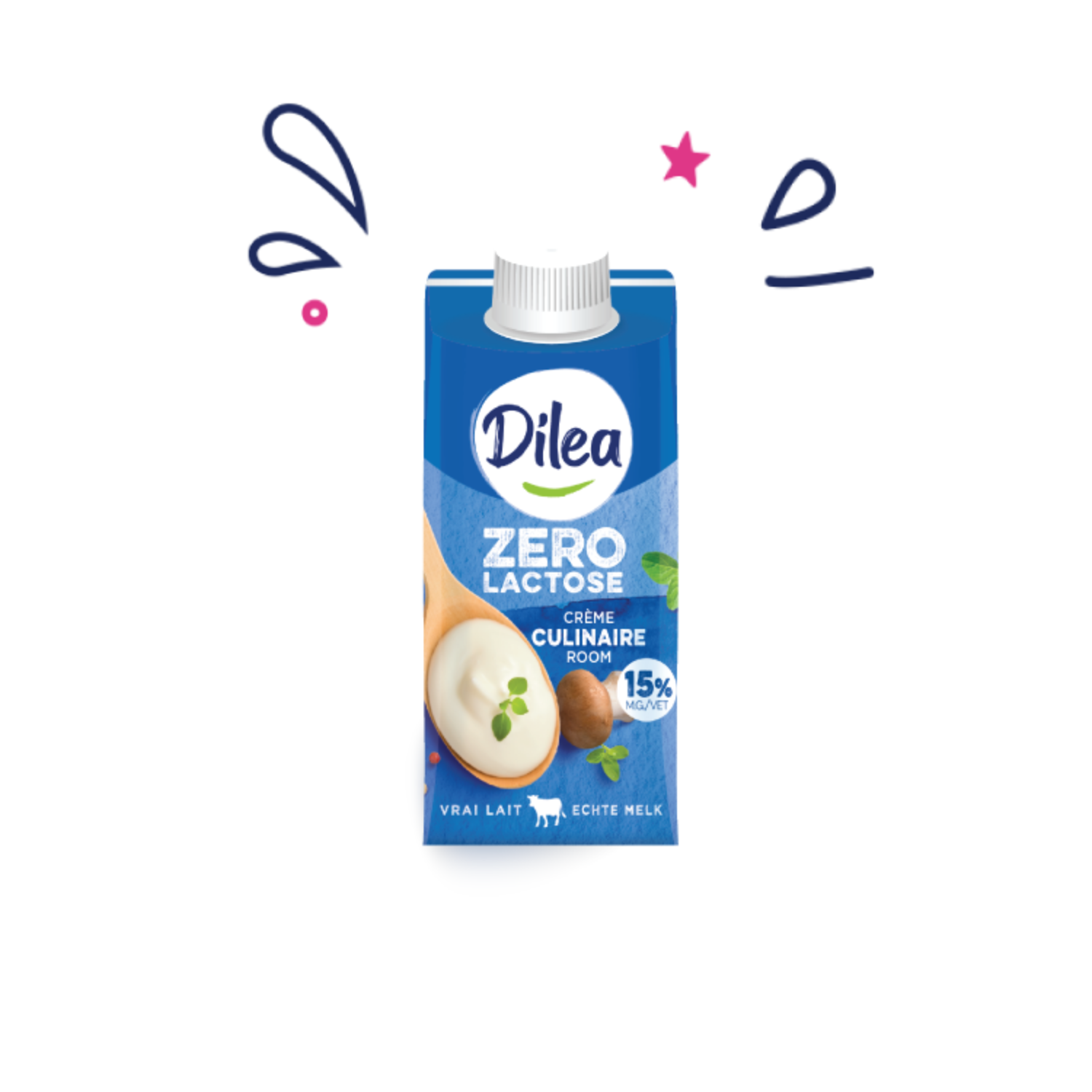Onze producten | Dilea Zero Lactose