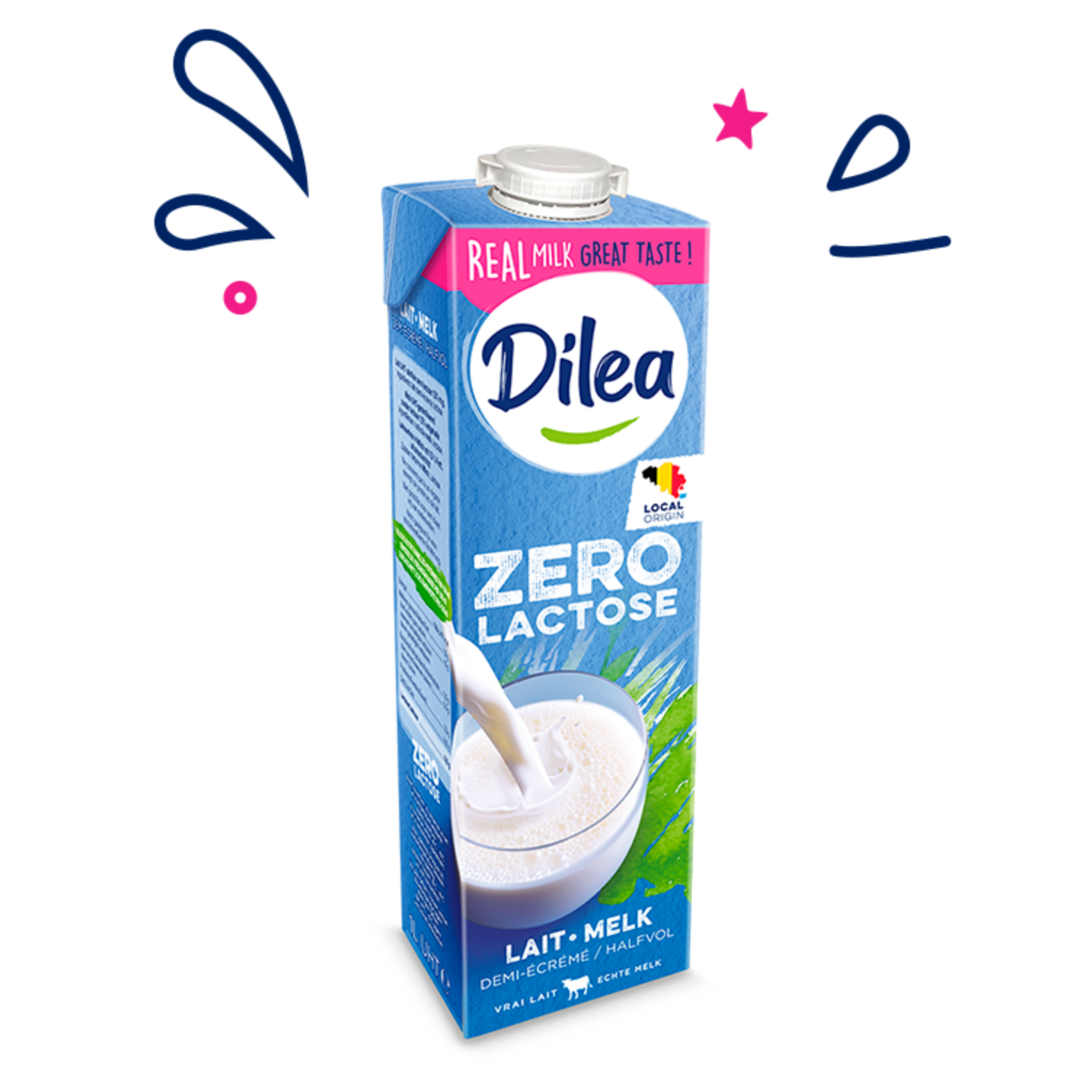 Onze producten | Dilea Zero Lactose